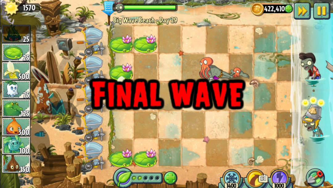 PvZ 2 Super Powerful Tangle Kelp - YouTube