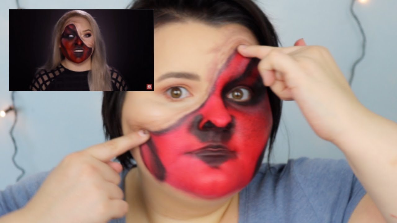 I TRIED TO FOLLOW NIKKIE TUTORIALS HALLOWEEN TUTORIAL S1 E1 | CHARLEANE ...
