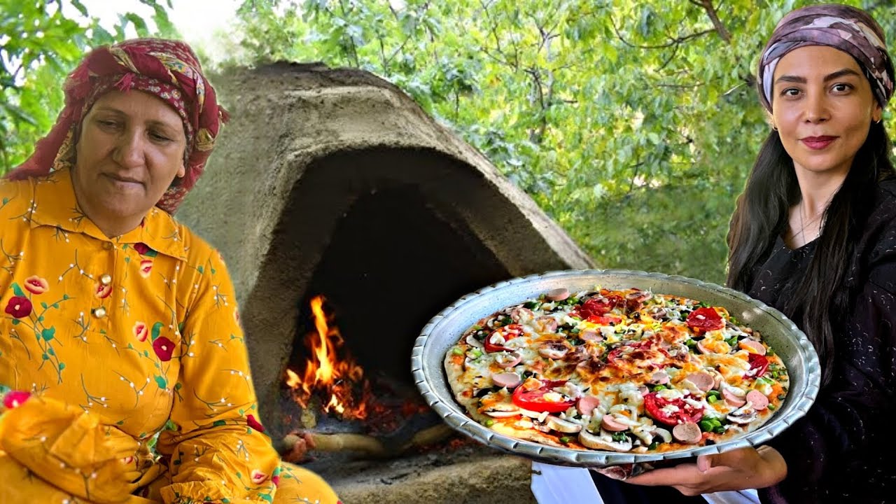 Authentic Village-Style Pizza: Cooking Traditional Pizza in the ...