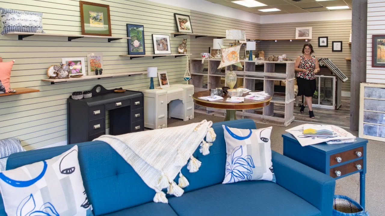 Take a look inside new Bellefonte store, The Magpie's Nest - YouTube