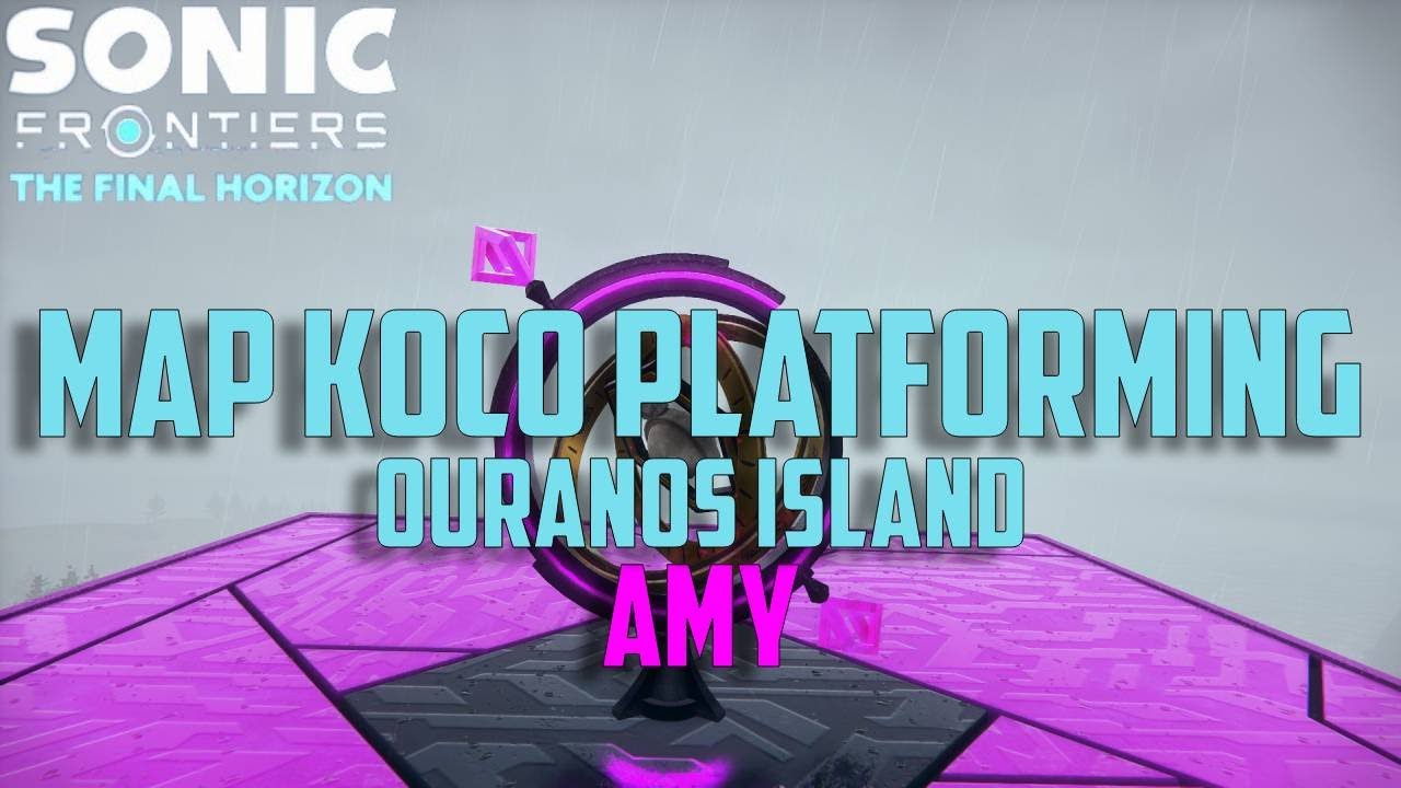 Sonic Frontiers: The Final Horizon | Map Koco Platforming [AMY ...