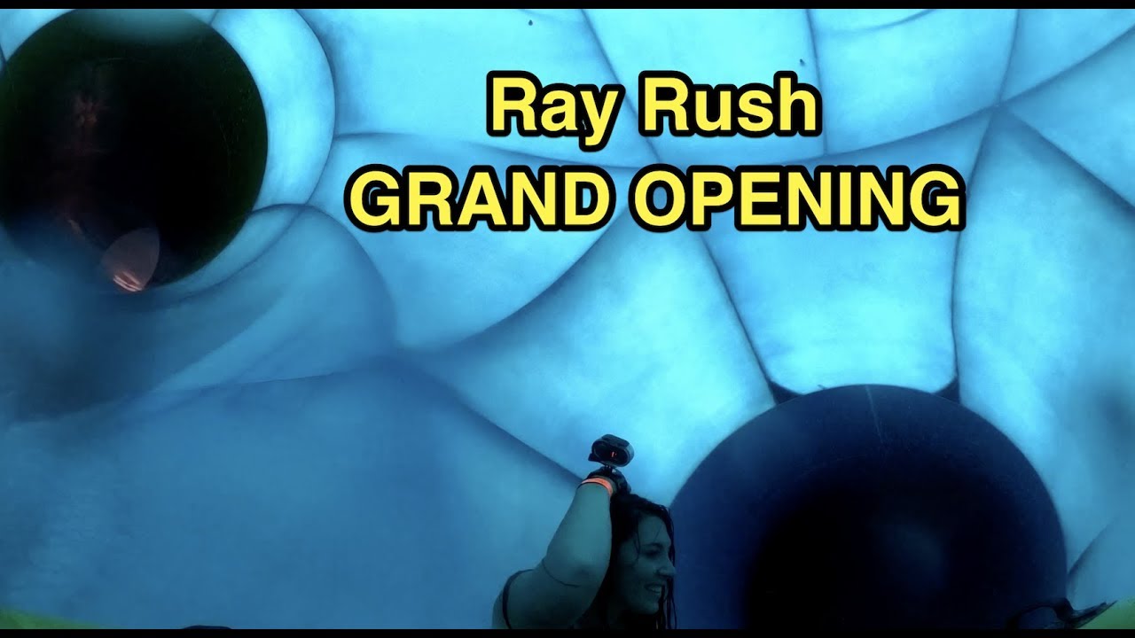 **GRAND OPENING** Ray Rush at Aquatica (Orlando, FL) : 4K POV - YouTube