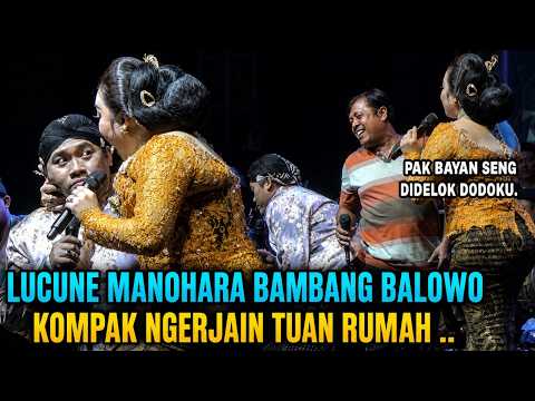 Manohara Terbaru 2026 !!Lucu Manohara Bambang Balowo Kompak Ngerjain Tuan Rumah di Menang Kediri