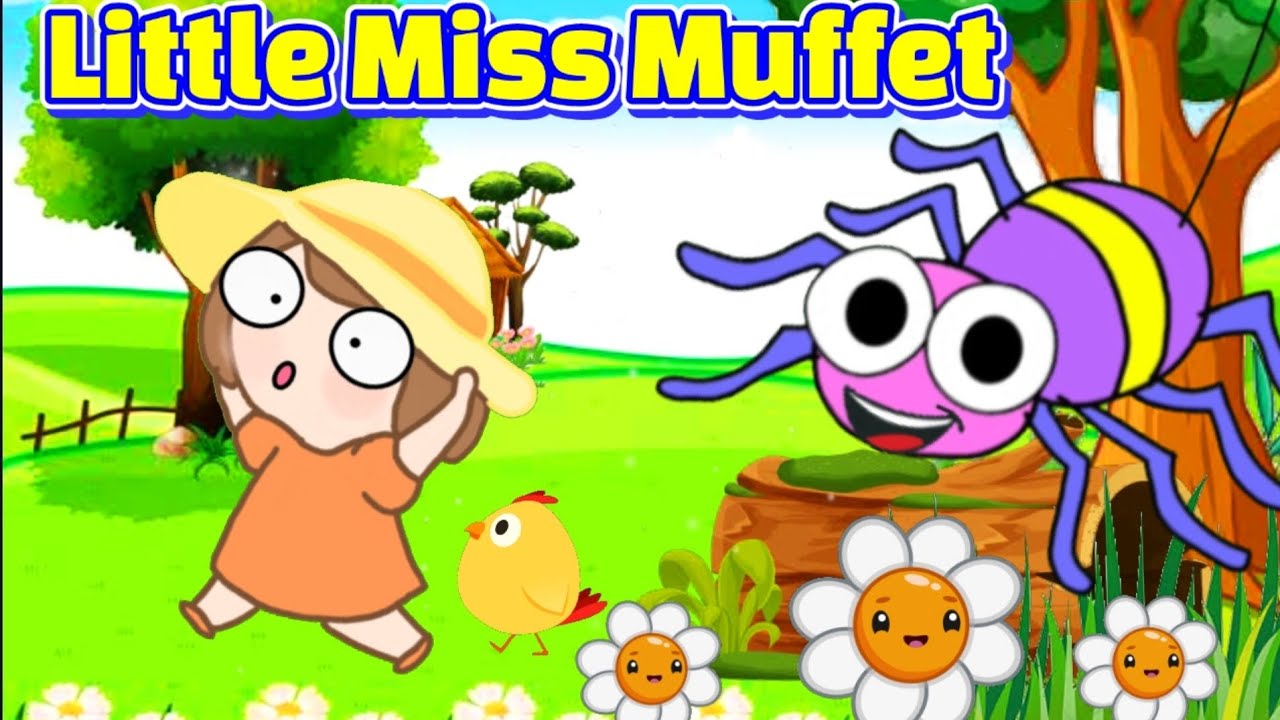 Little Baby Muffet | Baby song | Kindergarten Rhymes | Preschool Rhymes ...