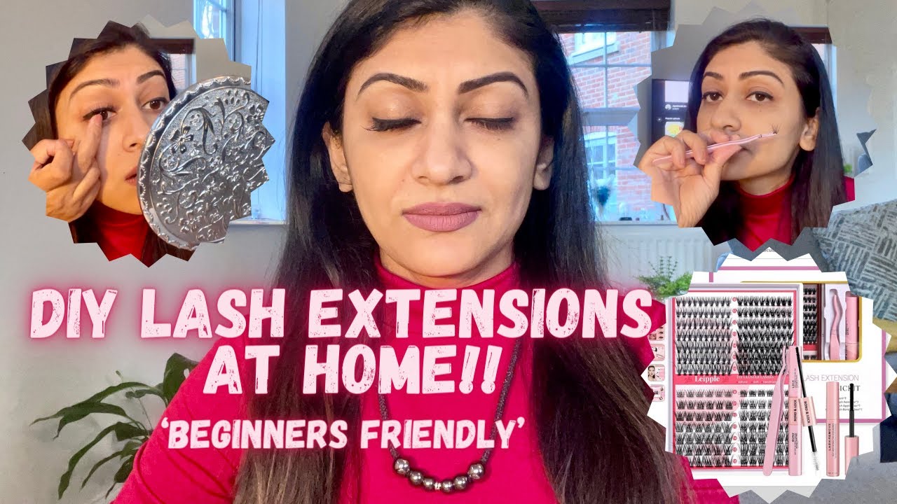 DIY Lash Extensions At Home | Beginners friendly - YouTube