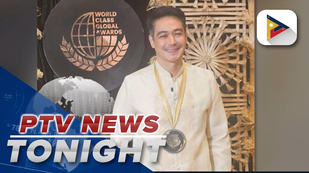 PTV host William Thio gets recognized by the World Class Global Awards ...