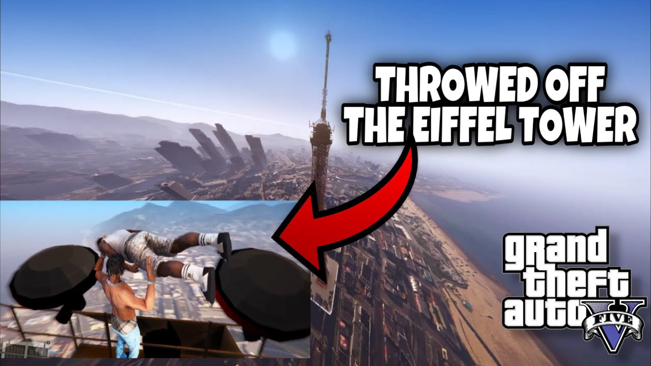 Climbing The Eiffel Tower MLO In GTA 5 RP (FiveM) | GTA 5 Funny Hood RP Server - YouTube