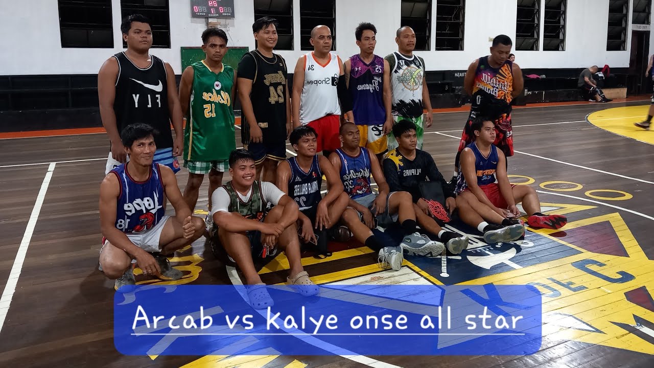 Liga ng brgy. Arcab boy's vs Kalye Onse all Star... intramuros ...