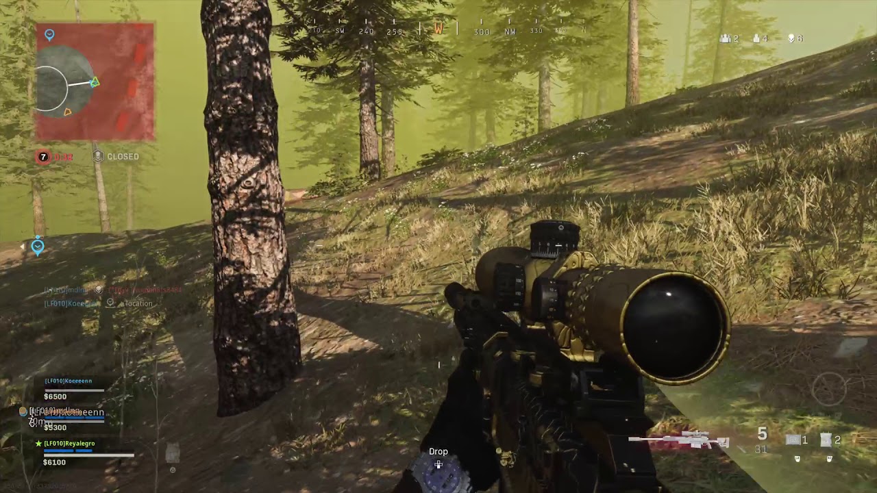 WARZONE: Winning in the woods - YouTube