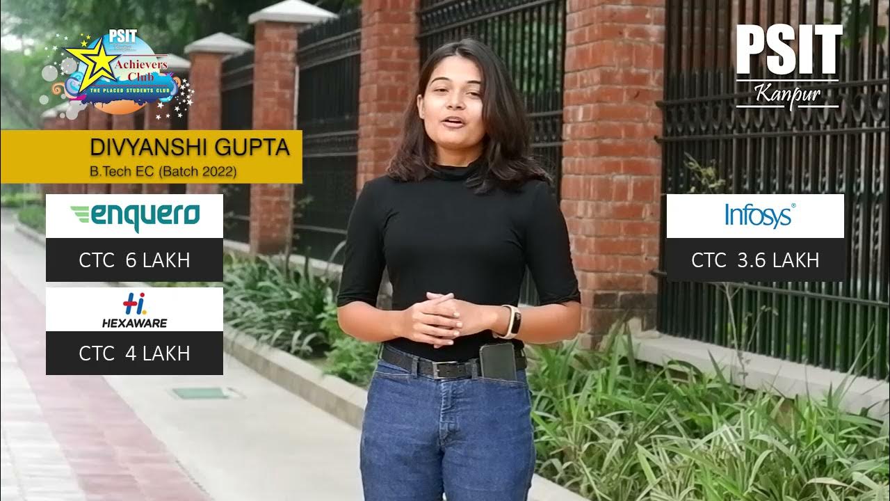 Divyanshi Gupta Ec 2022 Batch Youtube