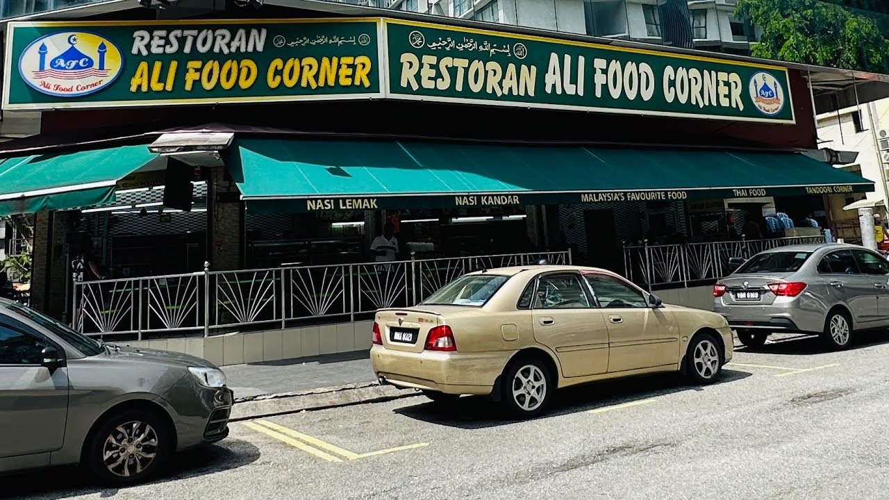 Ali Food Corner In Malaysia - YouTube