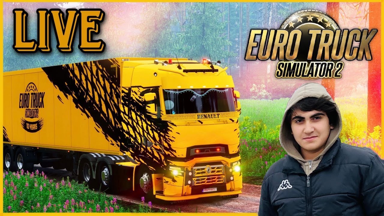 Euro Truck Simulator 2 - სტრიმი ბიჭებთან | სიმულაცია 1 ზე | - YouTube
