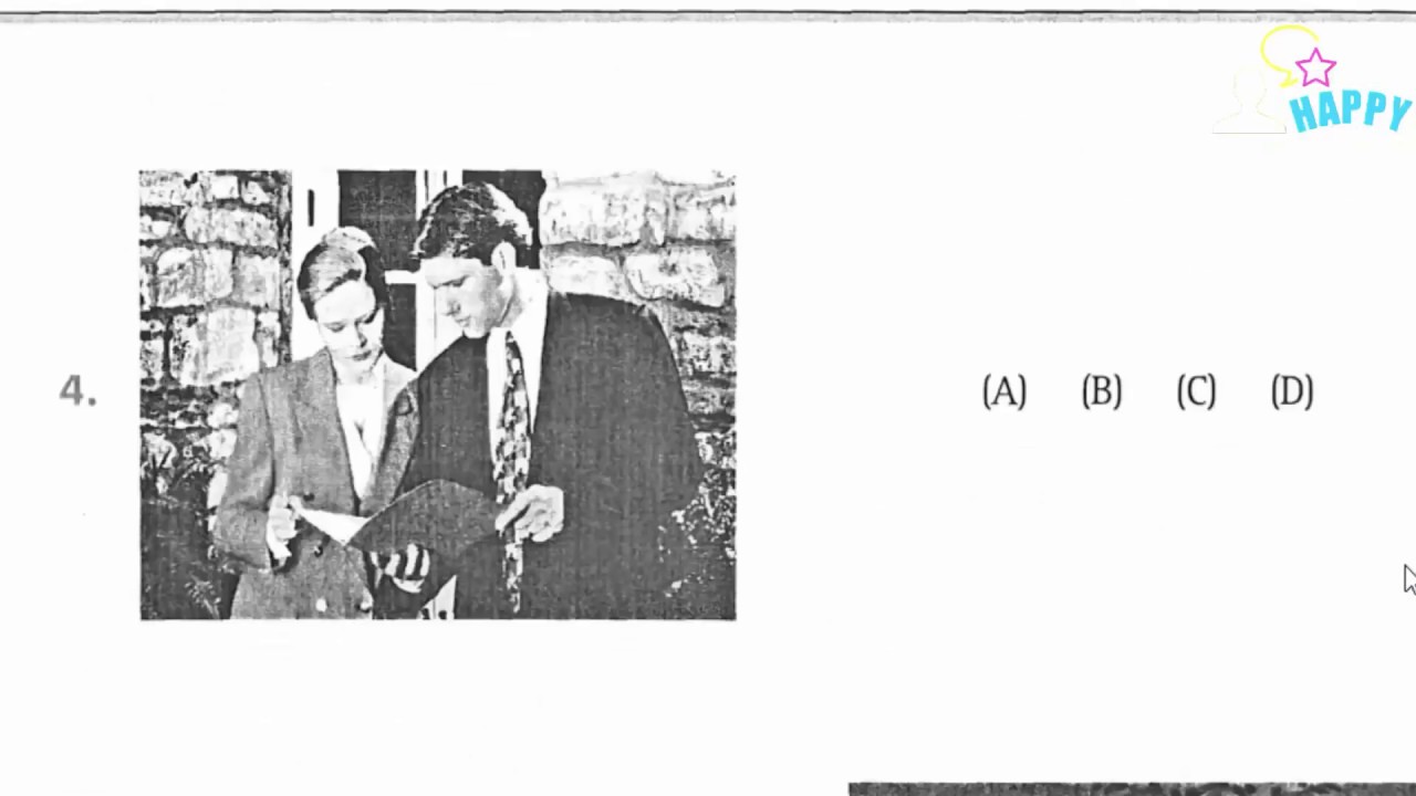 BASIC TOEIC LISTENING: Picture Description (1) - YouTube