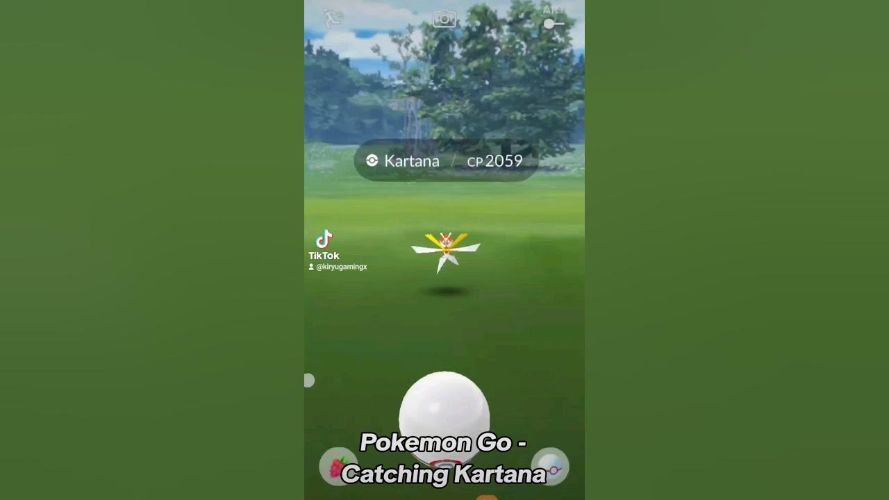 Pokemon Go - Catching Kartana! #pokemongo #pokemongoraids #pokemon - YouTube