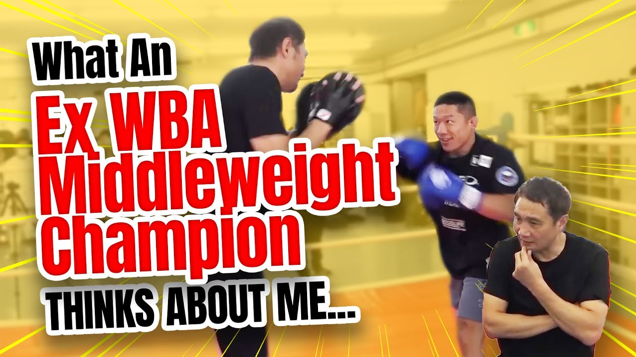 MEETING WORLD MIDDLEWEIGHT CHAMPION, SHINJI TAKEHARA! - YouTube