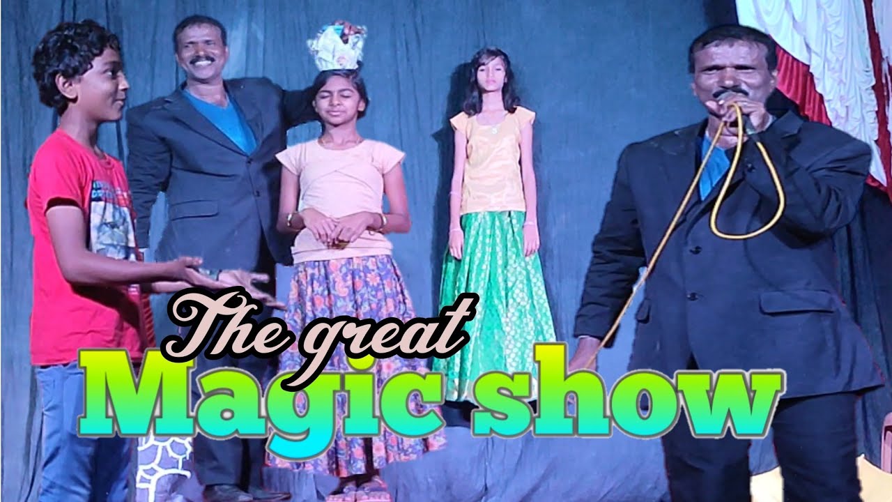 The Great Magic Show, World Record Holder Magician Premdas, #magic # ...