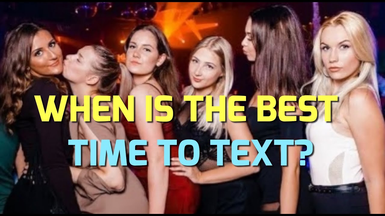 When is the best time to text? - YouTube