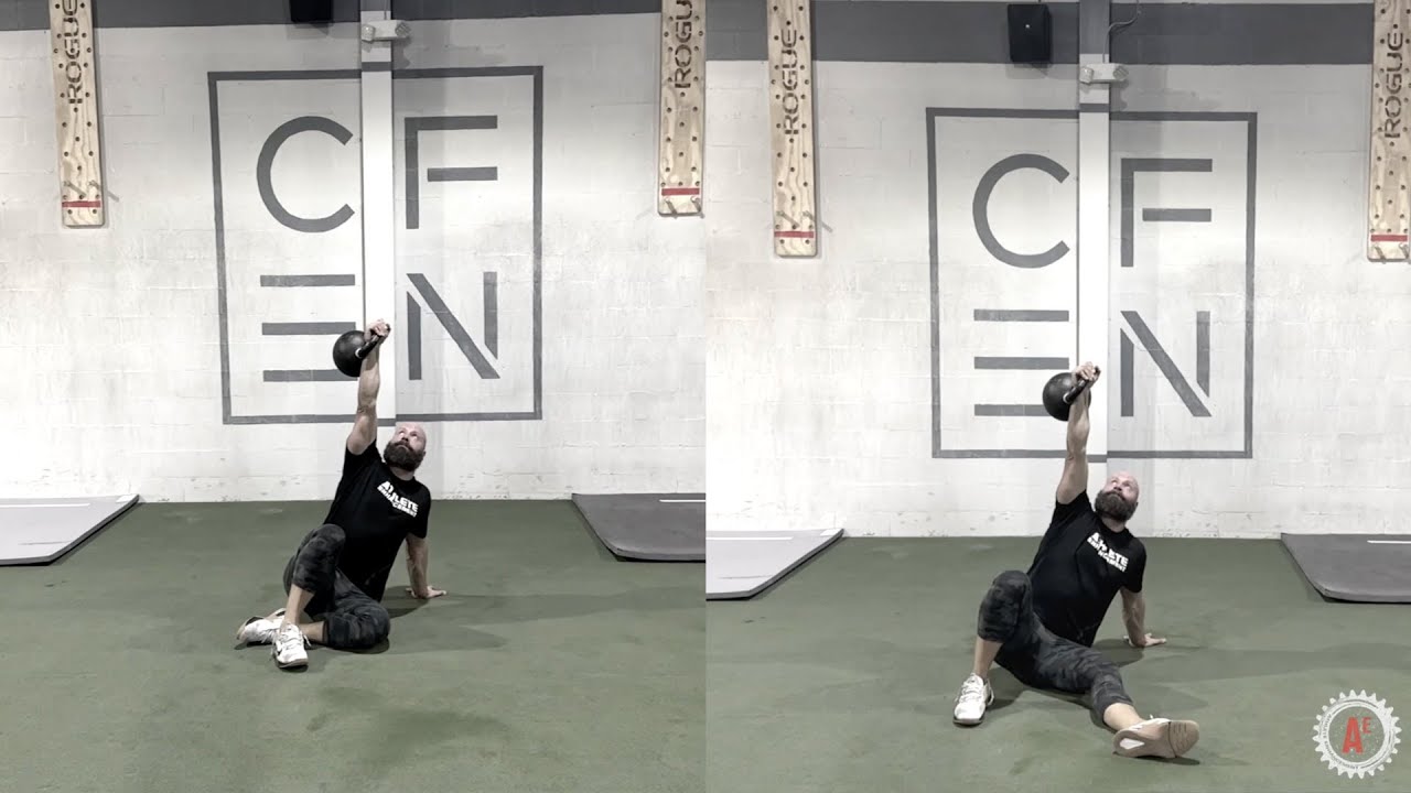 Turkish Get-Up: Traditional Sweep vs. Short Lever Sweep - YouTube