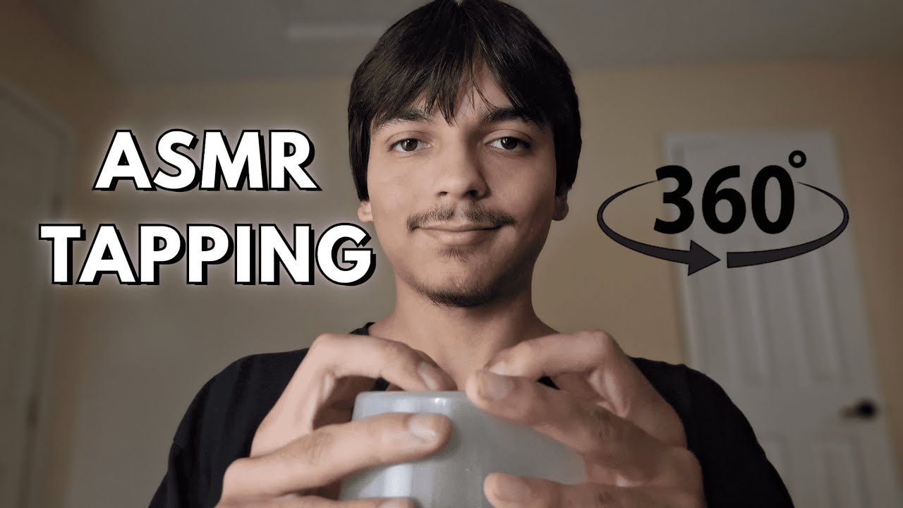 ASMR | Simulated Scalp Tapping | 360° Tapping All Around Your Head ...