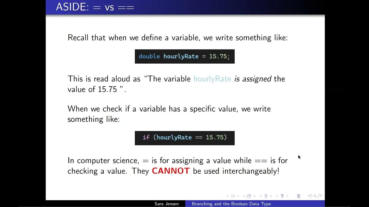 Boolean Syntax - YouTube