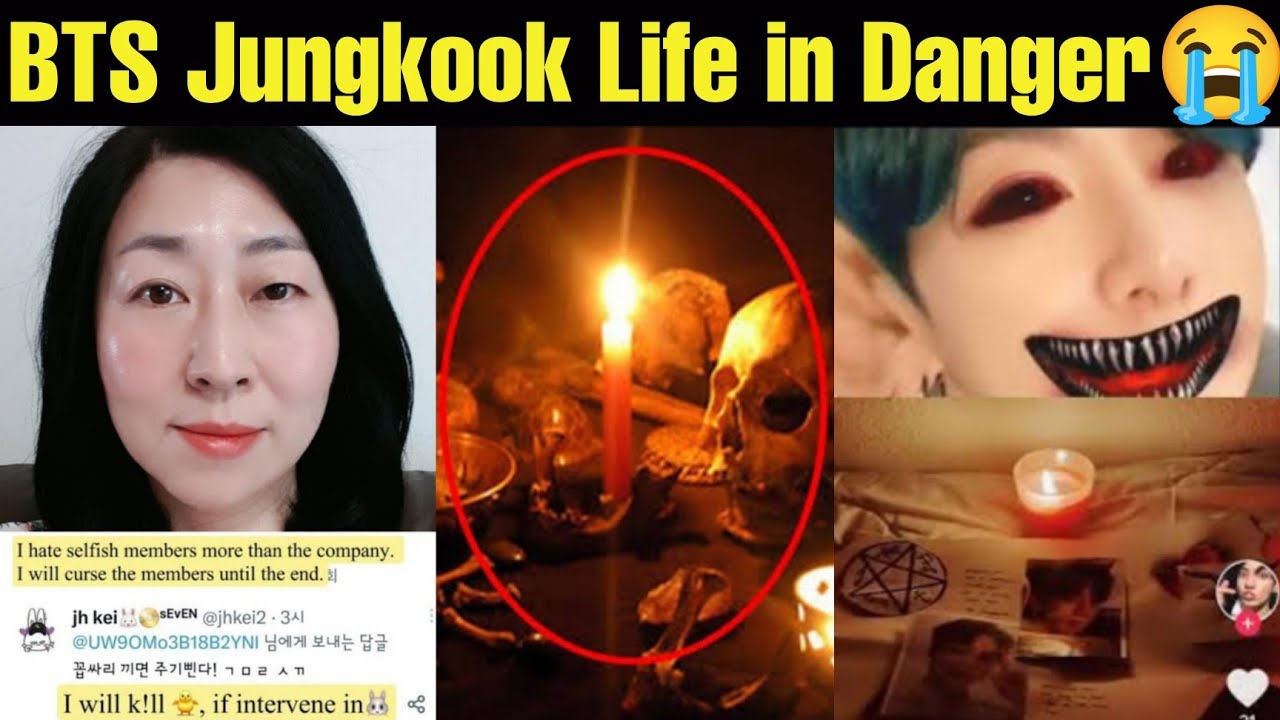 BTS Jungkook Life in Danger 😭 Saesang Black Magic on BTS JK 😡 Saesang ...