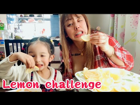 LEMON CHALLENGE WITH MY BABE | AKEL ONO