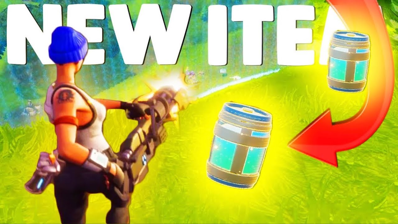 NEW FORTNITE MINI GUN GAMEPLAY - YouTube