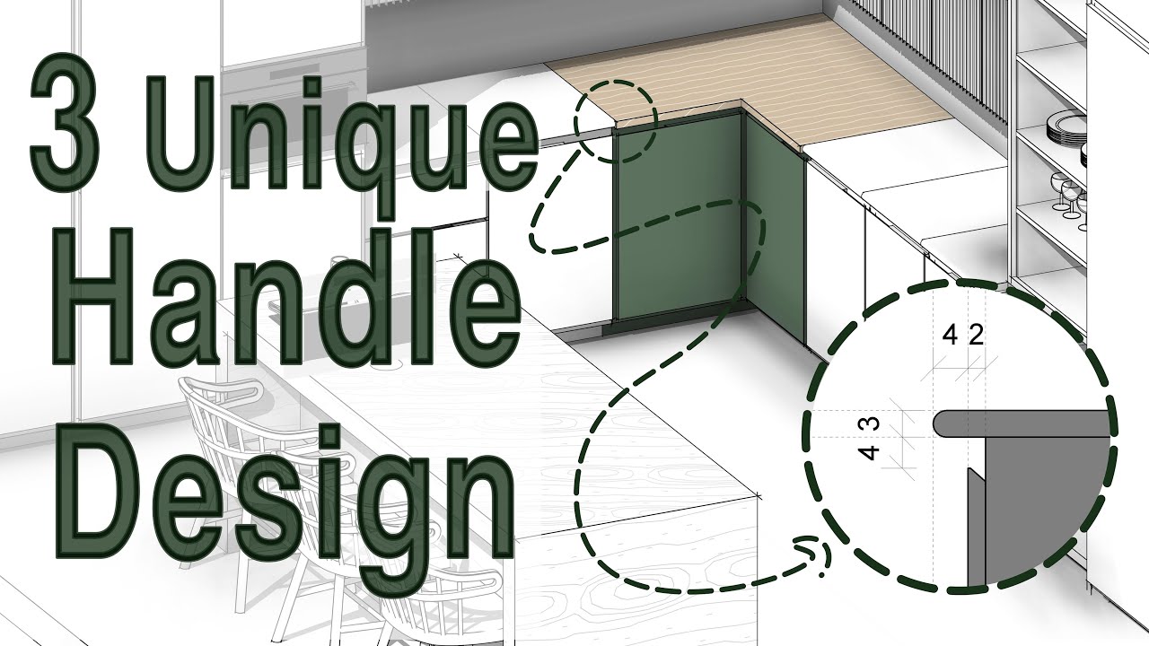 The Power of Details | 3 Handle Designs in Revit - YouTube