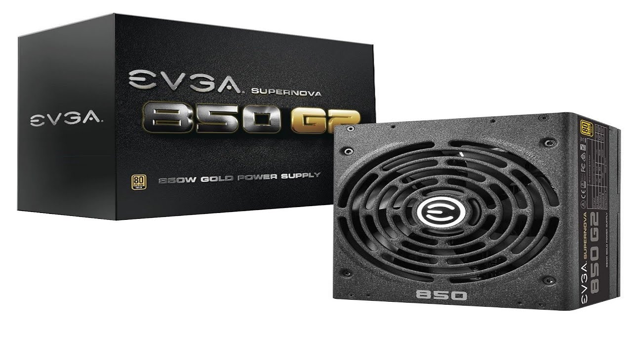 Fonte EVGA 850 G2 Unboxing PT BR - YouTube