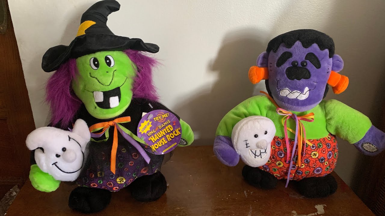 DanDee Shaking Frankenstein & Witch - YouTube