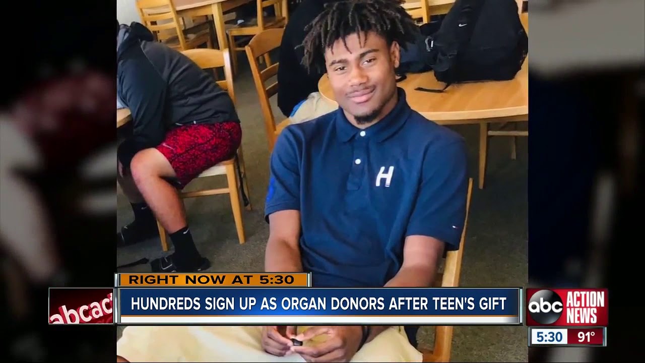 Jacquez Welch's organ donation inspiring hundreds a day to become ...