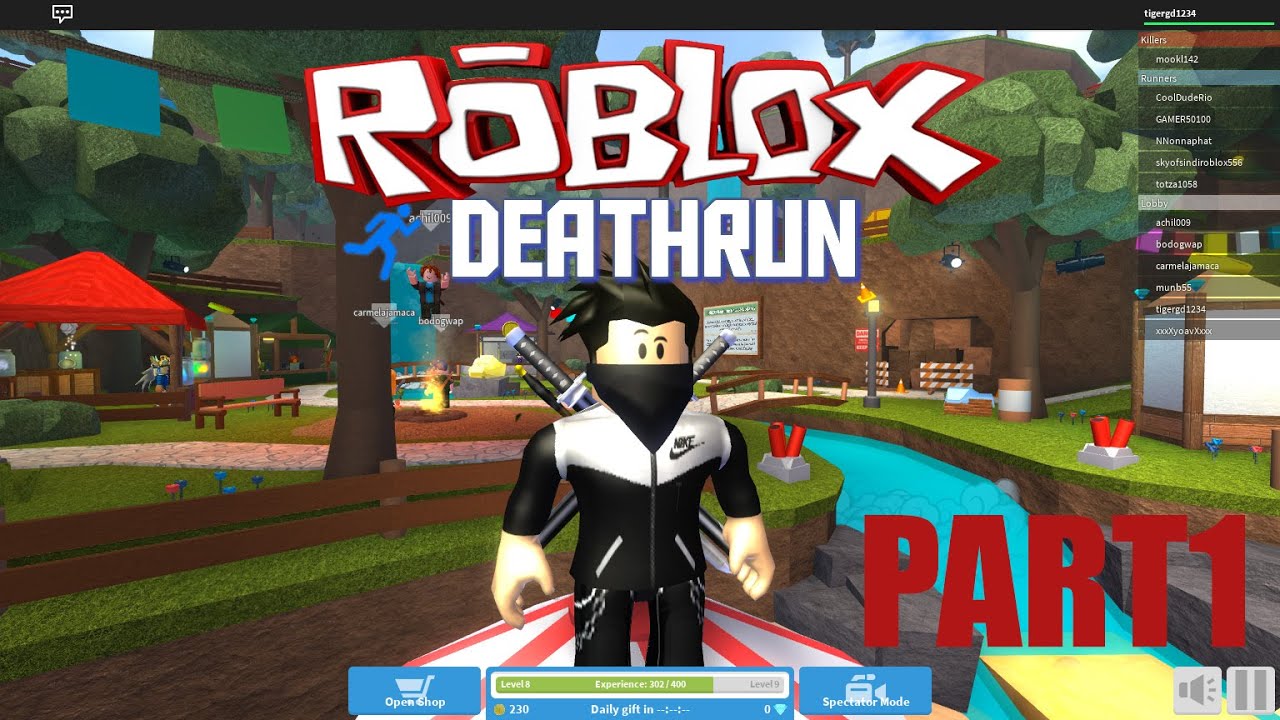[TGDZ]Roblox DEATHRUN MAP #1 วิ่งเเล้วตาย [FEAT:TIGERGR] - YouTube