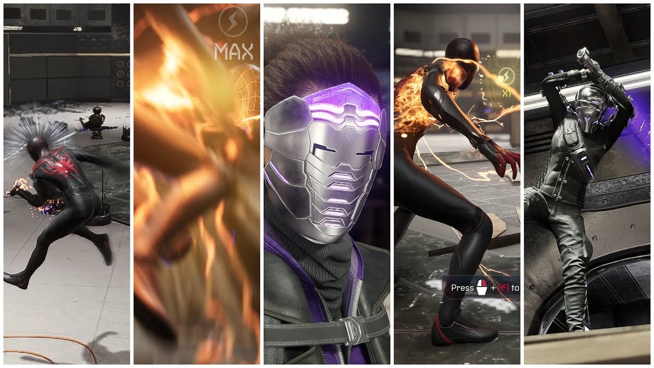 Using Venom Punch in Spiderman Miles Morales || 2K RTX 2024 - YouTube