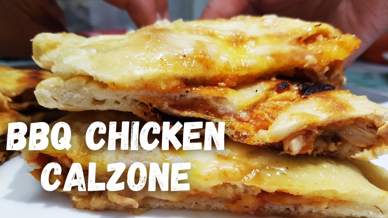 BBQ Chicken Calzone | Chicken Cheese Paratha - YouTube