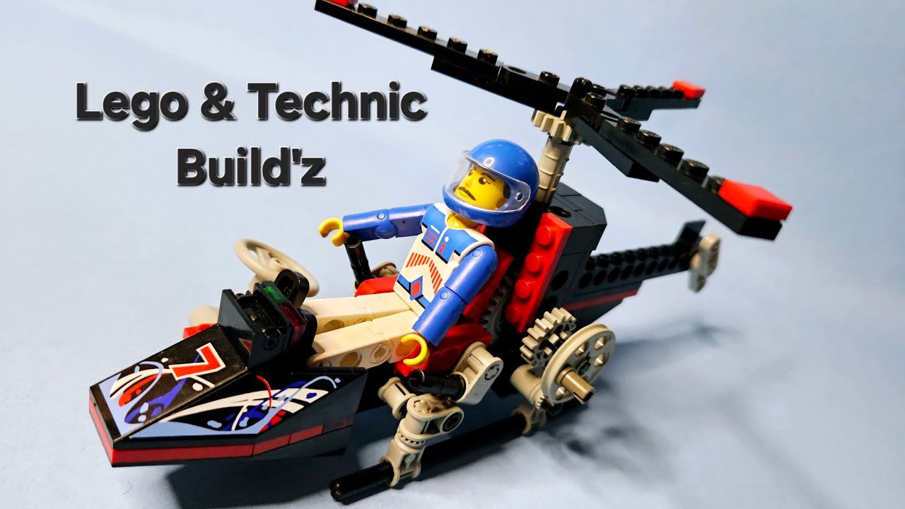 Lego Technic (8223) Hydrofoil 7 Alternate (B) Gyrocopter Build - YouTube