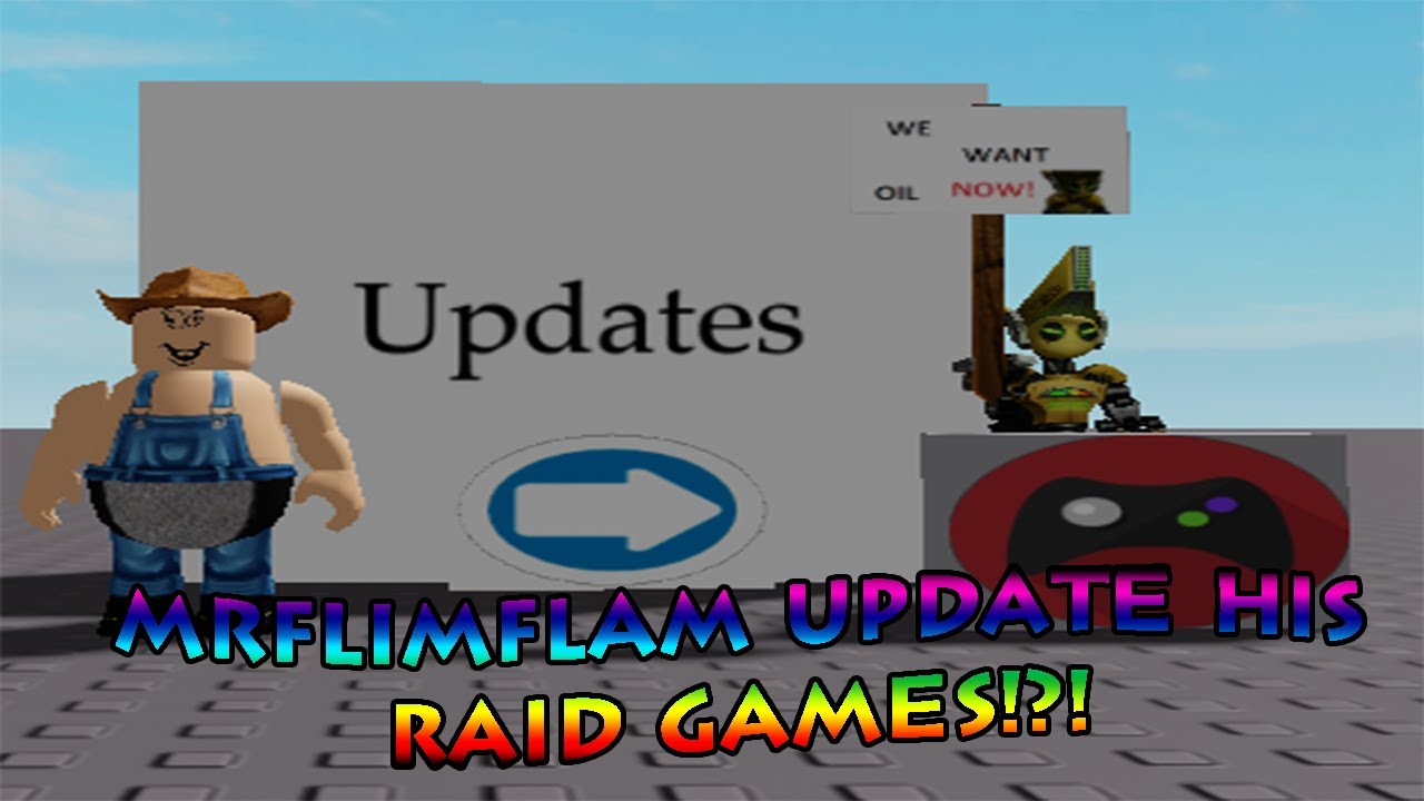 Mrflimflam UPDATE His Raid Games? - YouTube