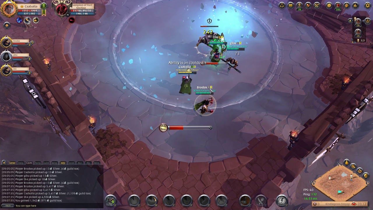 Albion Online - Merlyn - Fort Sterling Outpost - YouTube