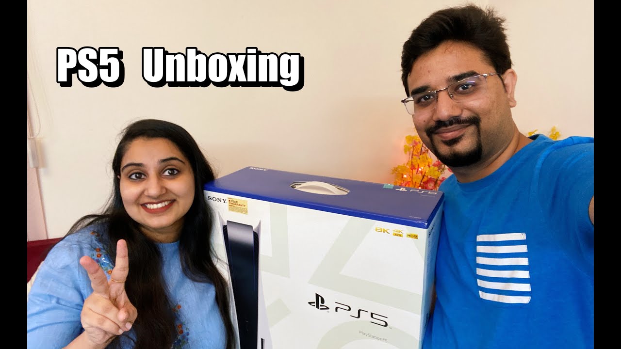 Unboxing of PlayStation 5 | Indian Version | PS5 - YouTube