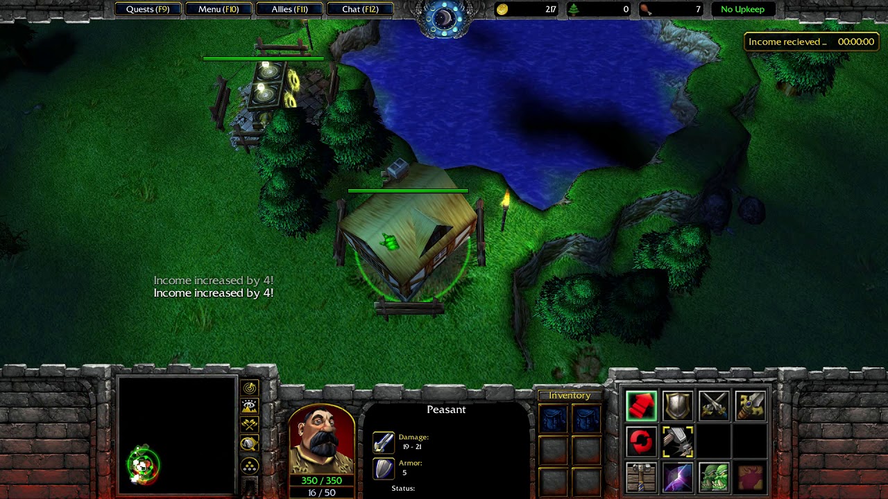 Warcraft 3: Custom Castle Defense #2 - 2 Hours?? - YouTube