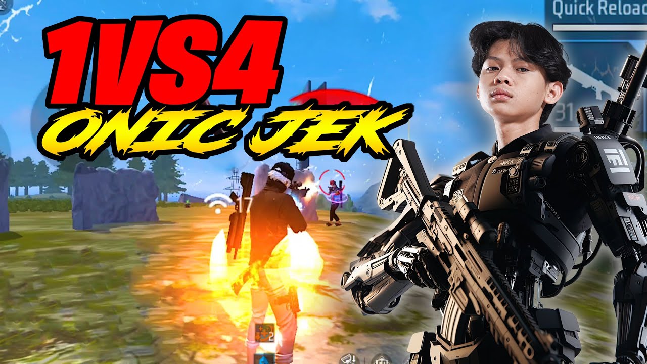 Highlight 1VS4 RUSHER ONIC JEK . STYLE BALING BALING BAMBU - YouTube
