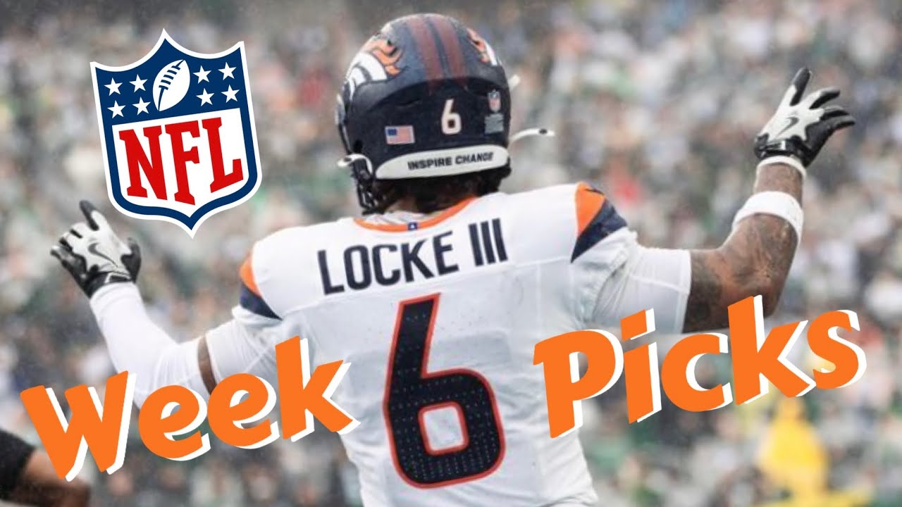 NFL Week 6 Picks - YouTube