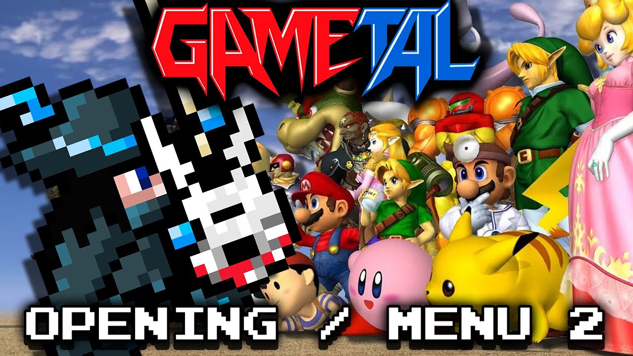 Opening / Menu 2 (Super Smash Bros. Melee) - GaMetal Remix - YouTube