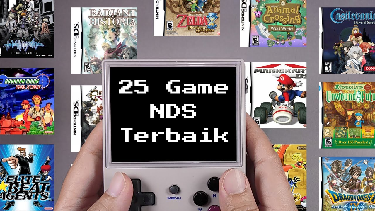 Tes 25 Game NDS terbaik pakai Drastic (Garlic OS Anbernic RG35XX) - YouTube