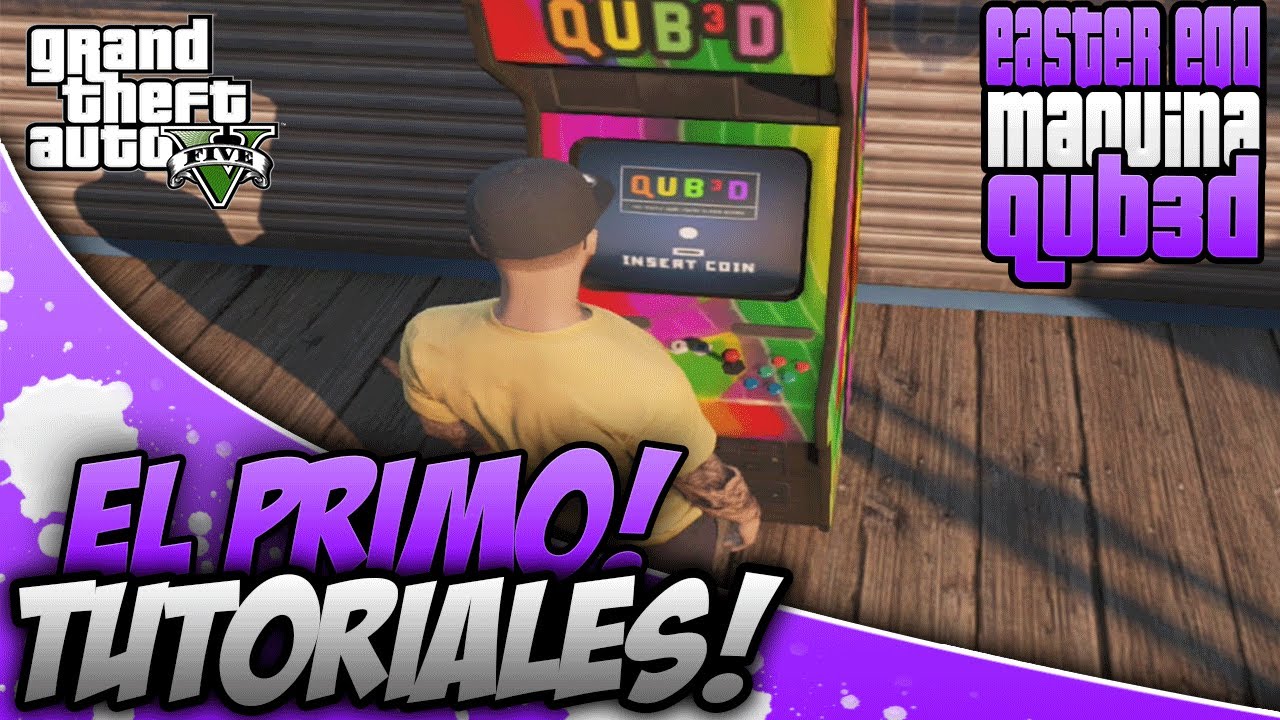 GTA 5 ONLINE - EASTER EGG: GTA 4 "QUB3D" | Machine Easter Egg! "GTA 5 ...
