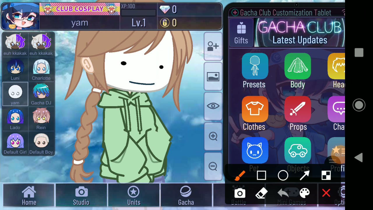 como fazer a máscara do dream no gacha club - YouTube