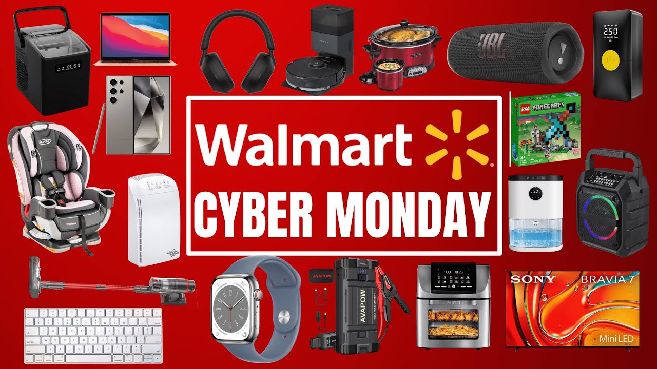 Walmart Cyber Monday Deals 2024 - Top 30 Walmart #cybermondaydeals ...