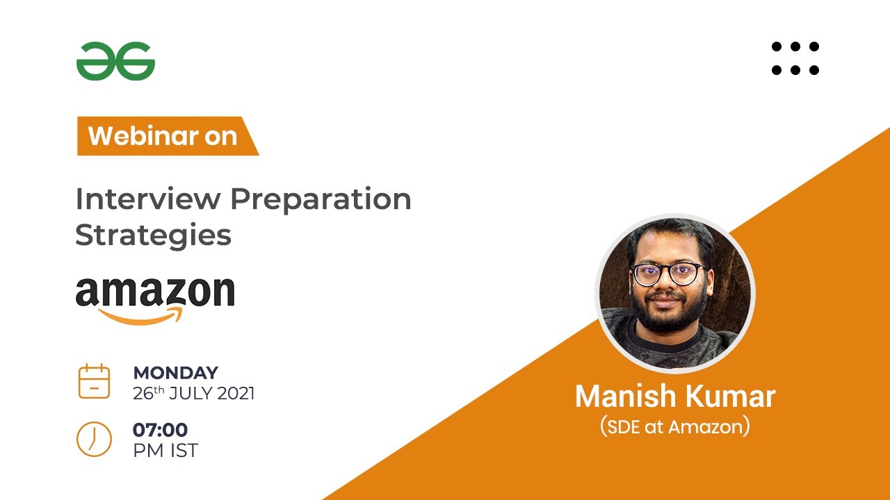 Amazon Interview Preparation Youtube