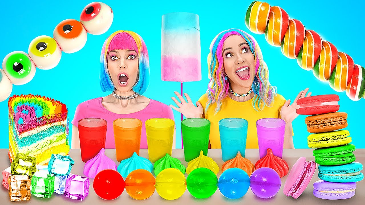 TASTE THE RAINBOW 🌈 Most Yummy Recipes and Viral Food Hacks by 123GO ...