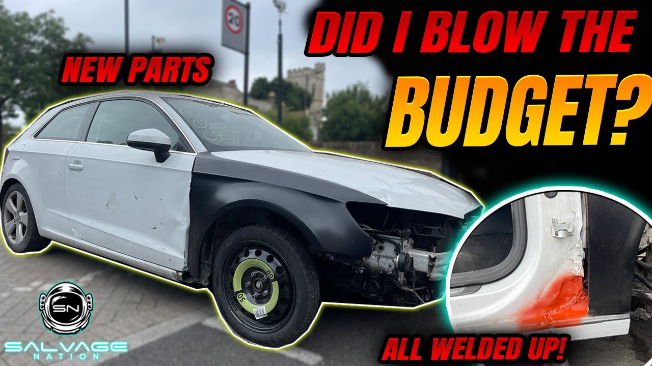 REBUILDING MY CRASH DAMAGED AUDI A3 8V ON A BUDGET - EP6 - YouTube
