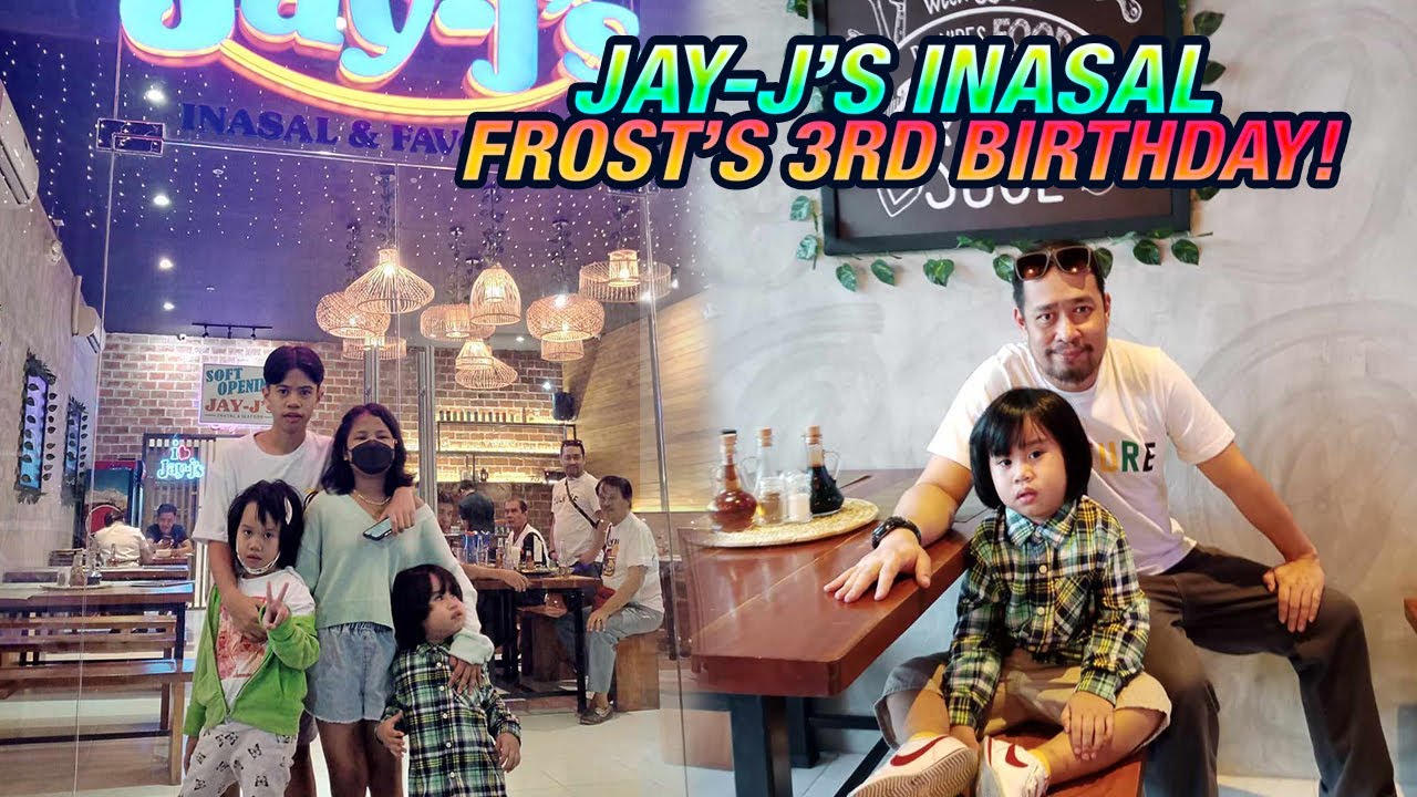 Frost's 3rd Birthday! / Jay-j's Inasal - YouTube